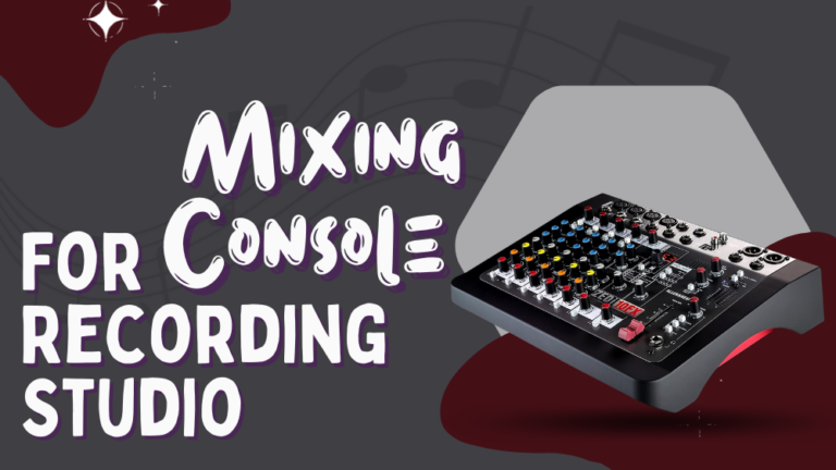 11 Best Mixing Console For Recording Studio 2023 - Buyer's Guide